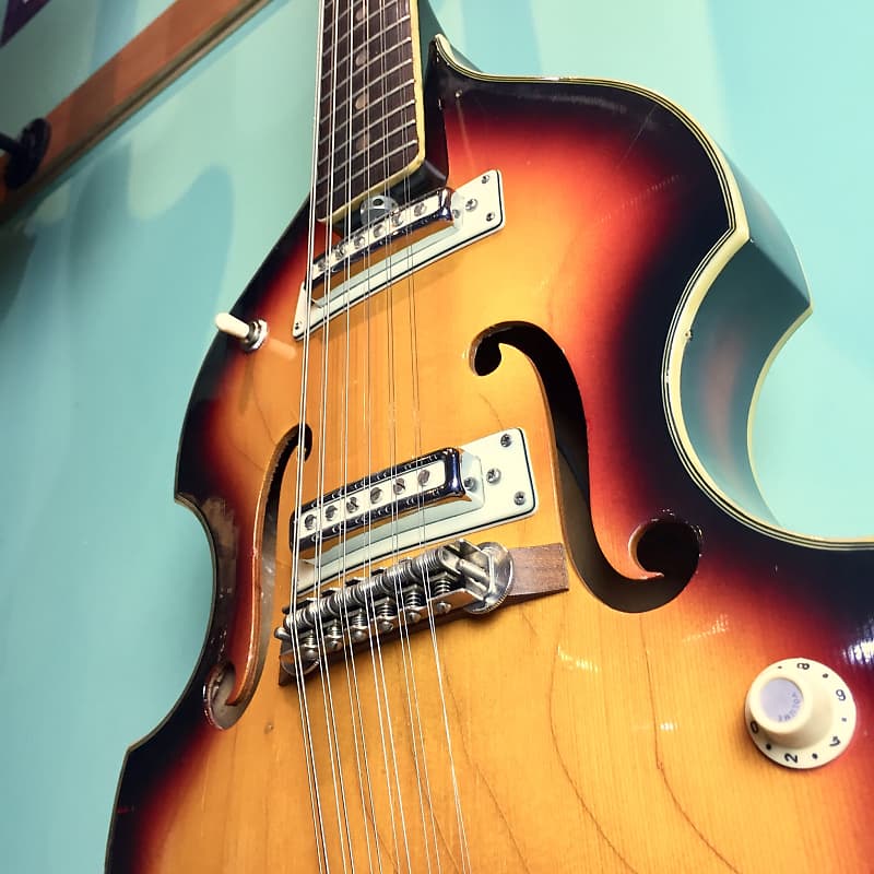 Teisco-Black Jack Electric 12 String | Reverb