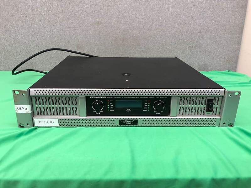 Pyle Pro PEXA 8000 Rack Mount Power Amplifier For Repair | Reverb
