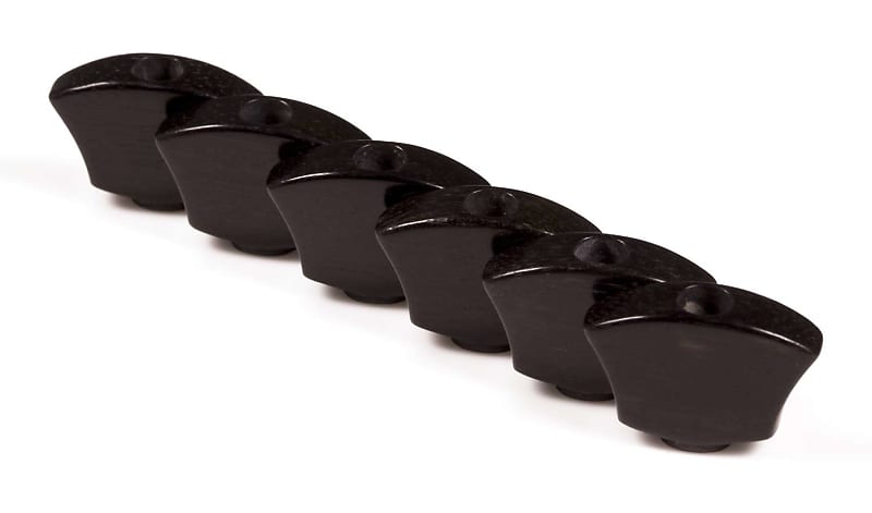 Tone Ninja Genuine Ebony Wood Sperzel #2 Style Tuner Buttons | Reverb