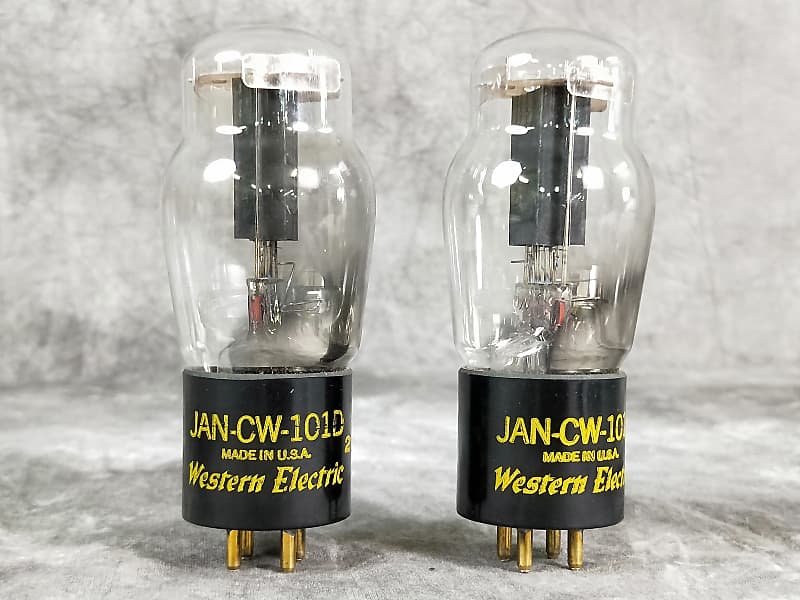 Western Electric JAN-CW-101D Vacuum Tubes pair In | Reverb Canada