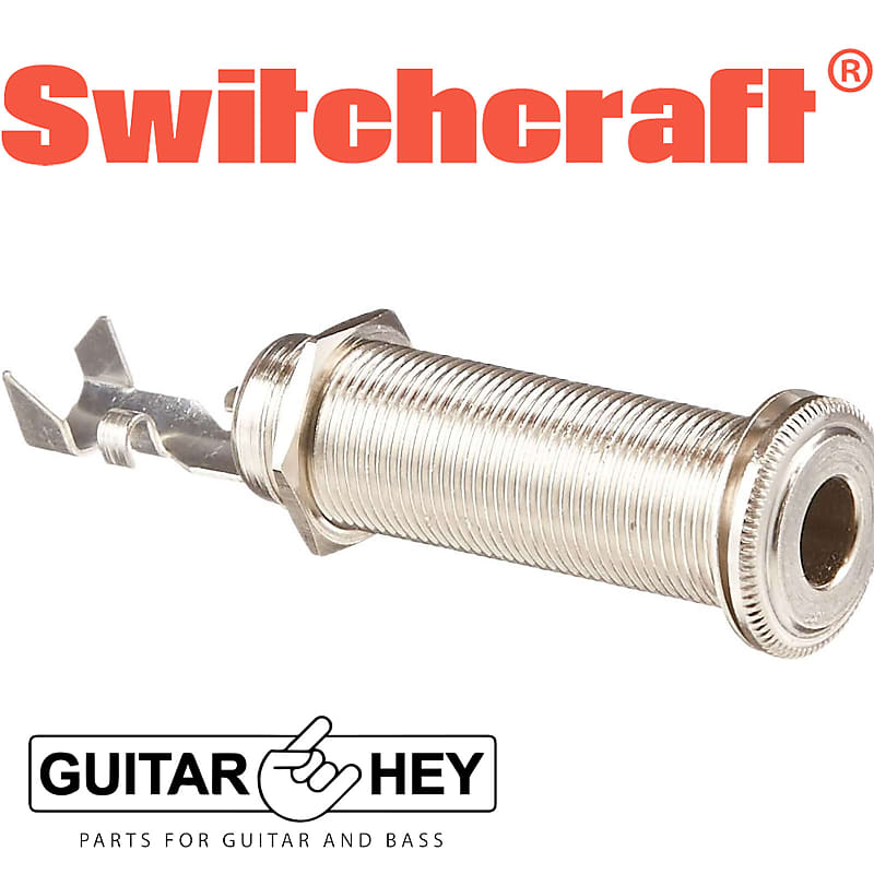 NEW (1) Switchcraft 151 MONO Long Threaded Barrel Jack for | Reverb