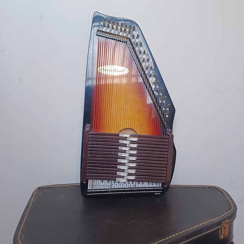 Chromaharp RB-1545 15-Chord - 1980s - Gloss - Original Case | Reverb