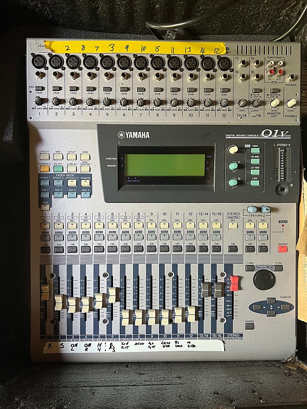 Yamaha O1v Digital Mixing Board - former Wishbone Ash touring | Reverb