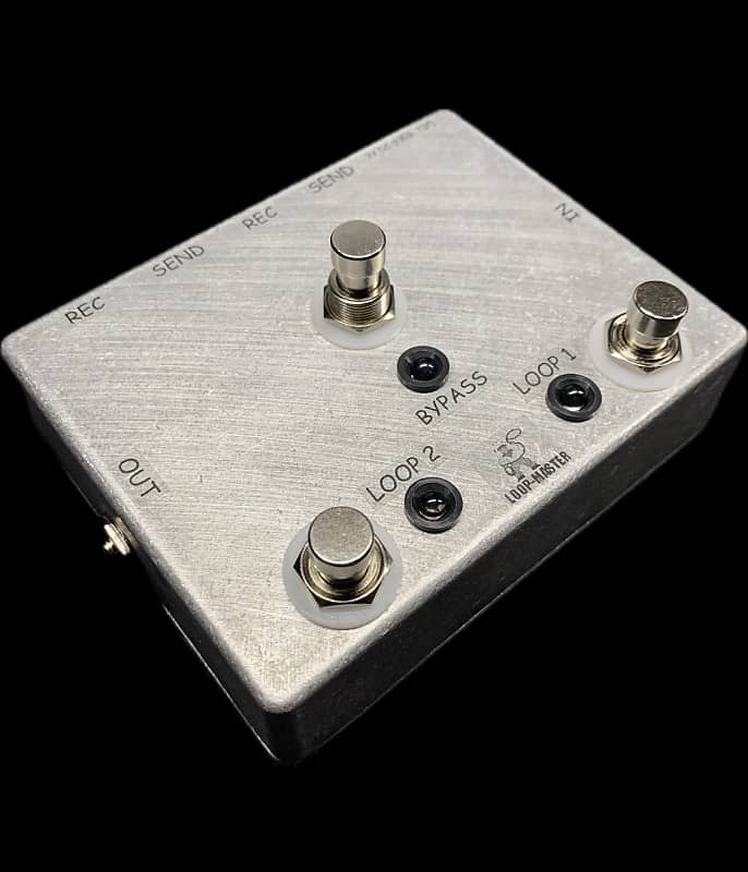 Loop-Master Pedals 2 Loop True Bypass Looper Pedal Switcher | Reverb