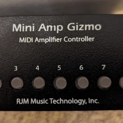 RJM Mini Amp Gizmo MIDI to Amplifier Footswitch Controller | Reverb