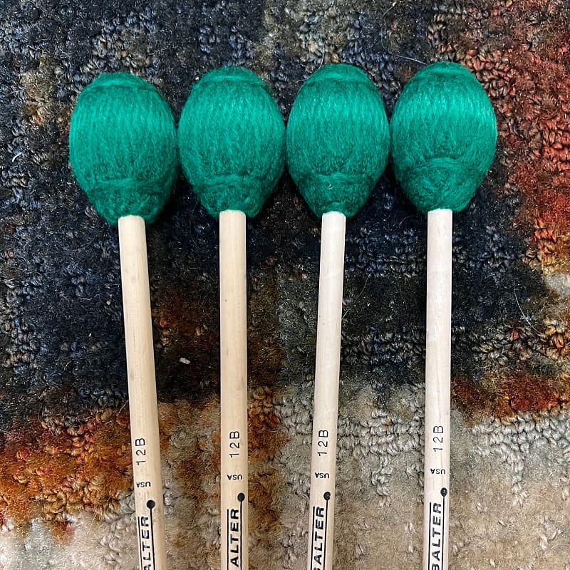 Mike Balter 12B Medium Hard Marimba Mallets | Reverb