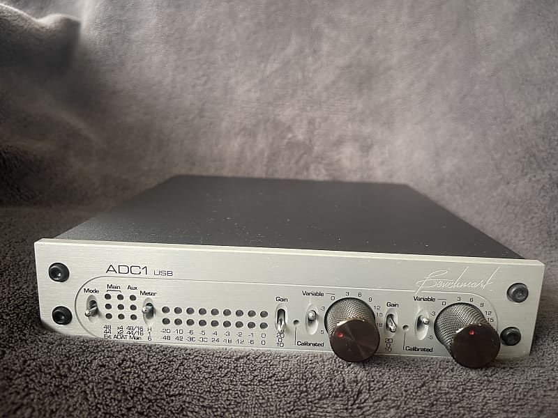 Benchmark ADC1 USB 24-bit/192 kHz 2015 - Silver | Reverb