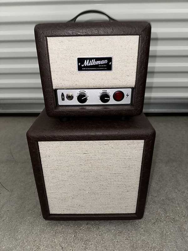 Milkman 5W Mini Stack 2022 - Ostrich & Cream | Reverb