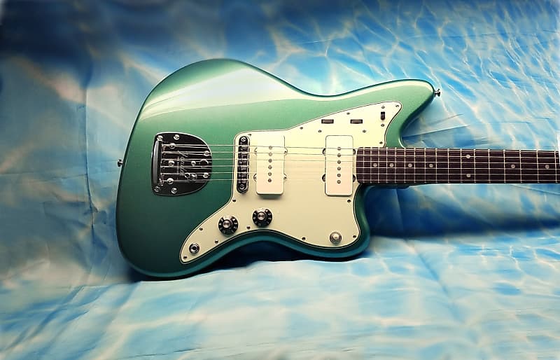 Fender Jazzmaster, Ebony/Maple Neck, 2010s - Sherwood Green | Reverb