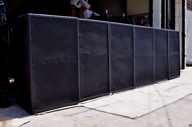 EAW SB850 (2X18") SUB-WOOFERS w/ Wheels and Covers (*PAIR*) | Reverb