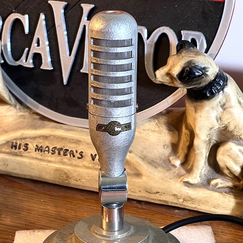 Super Rare 1960's Lustraphone VR64 Ribbon Microphone, working | Reverb