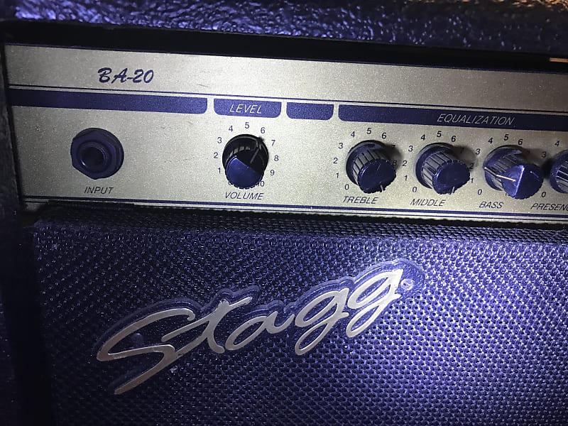 Stagg BA 20 Black tolex | Reverb