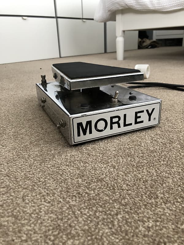 LIMITED TIME OFFER Morley Power Wah Boost 1970 Chrome PWB . | Reverb