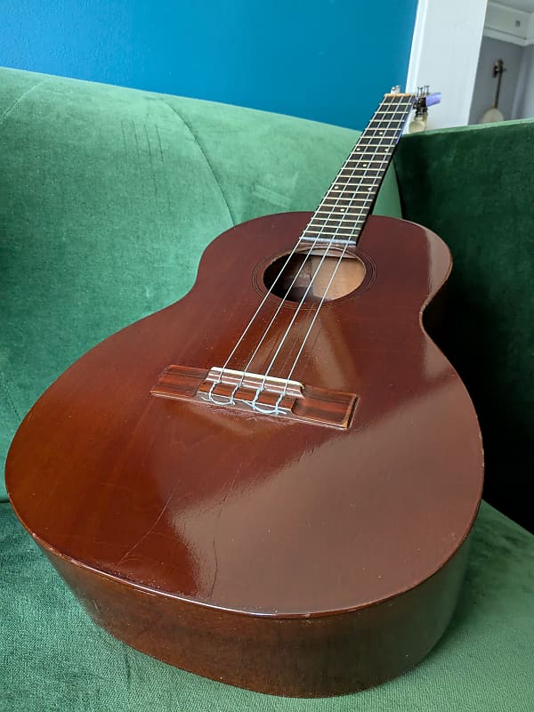 (Legendary) Favilla Baritone Ukulele B2 All Mahogany (1950s) | Reverb