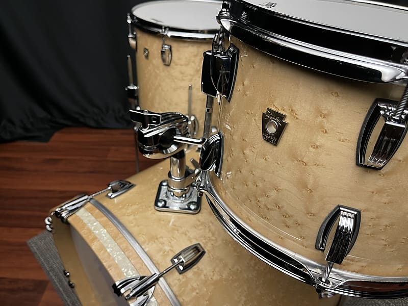 Ludwig USA Classic Maple Downbeat Birdseye 3pc Kit 12, 14, 20 | Reverb
