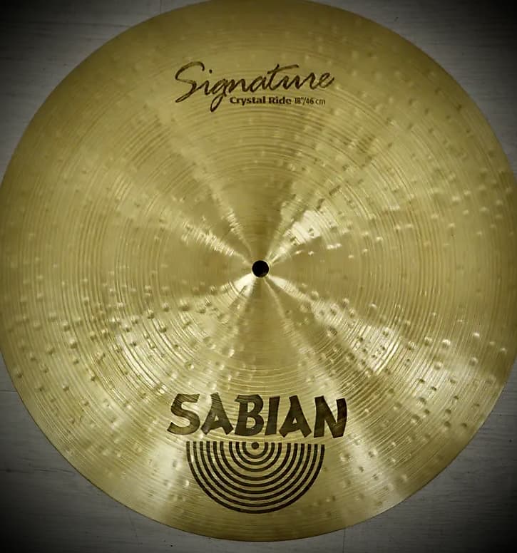 Sabian Ed Thigpen Signature 18” Crystal Ride Cymbal #SET1817 | Reverb