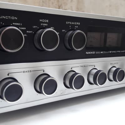 RARE vintage early 1970's Nikko TRM-1200 Integrated Hi-Fi | Reverb