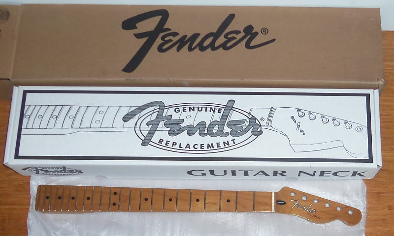 Fender® 50`s Modified Esquire Roasted Maple Tele Neck~9.5"~22 | Reverb