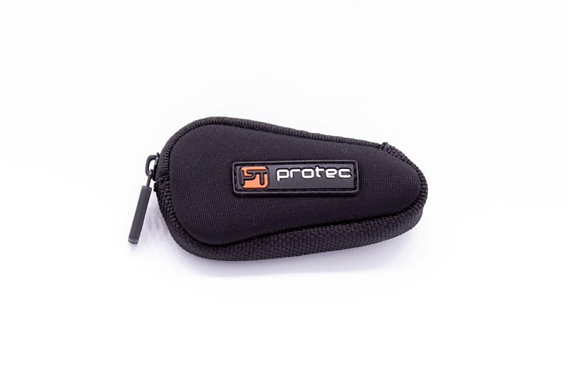 Protec Black Neoprene Horn Mouthpiece Pouch | Reverb