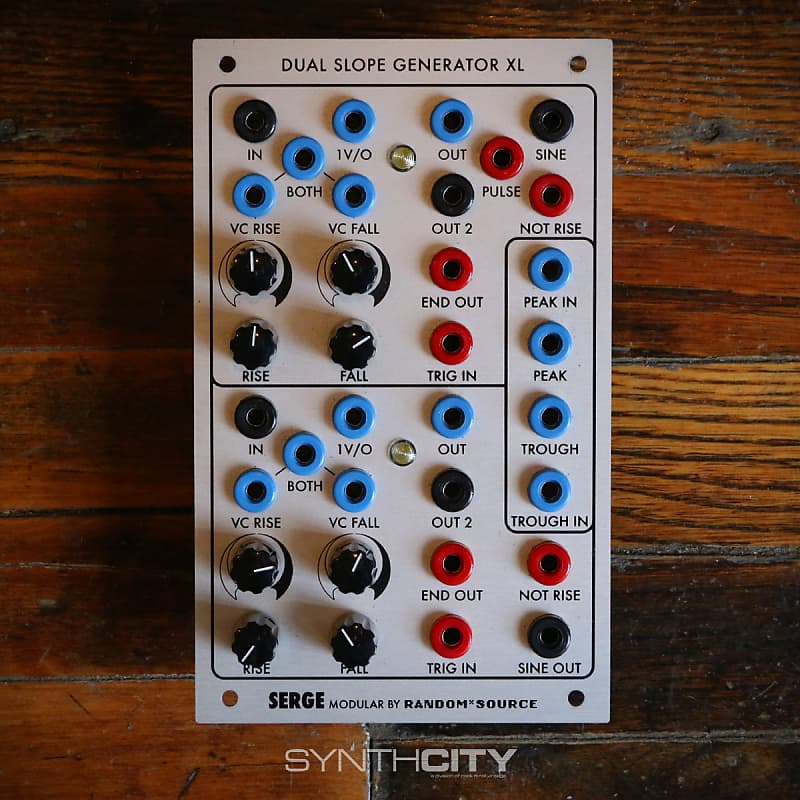 Random Source Serge 4U 4x4 Dual Slope Generator XL (DSG MKII) | Reverb