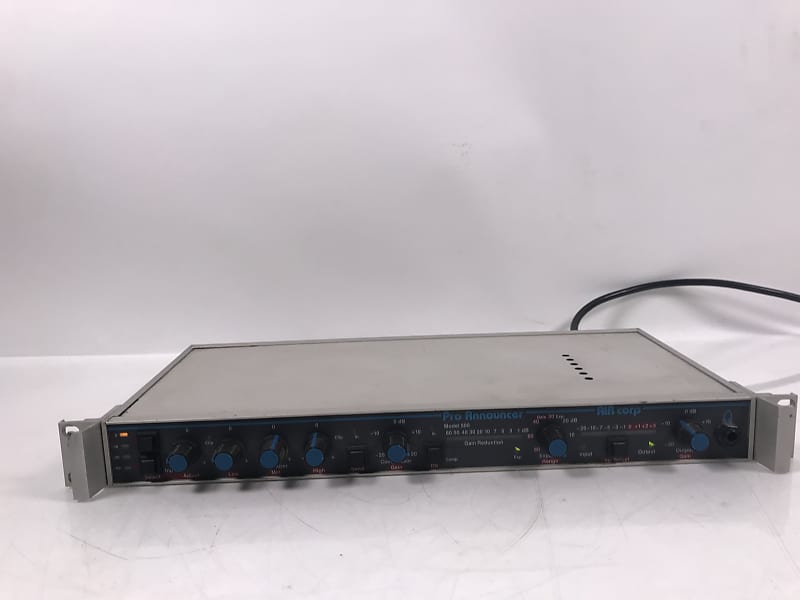 Air Corp Pro Announcer Channel Strip: Mic Preamp, Comp, | Reverb