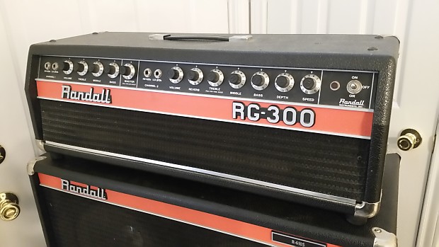 Randall RG-300 w/ RG-610s Combo 70s Black / Orange | Reverb
