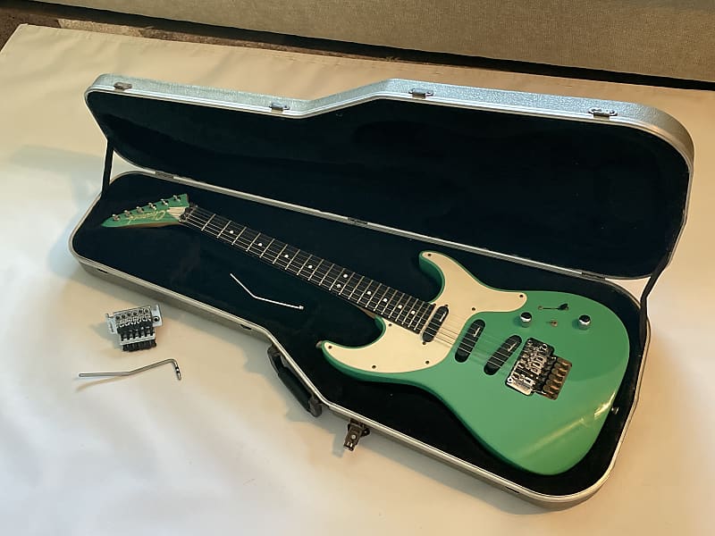 1989-91 Charvel Jackson Spectrum Seafoam 6 String Electric | Reverb