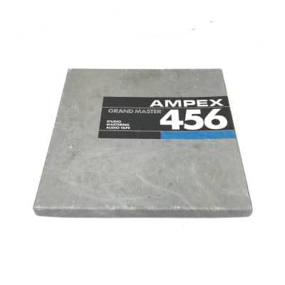 Ampex 1/4” 10.5" 456 Grand Master Reel to Reel Tape | Reverb UK