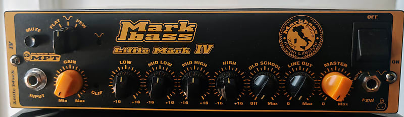Markbass Little Mark IV 500-Watt Bass Amp Head (w/ | Reverb UK