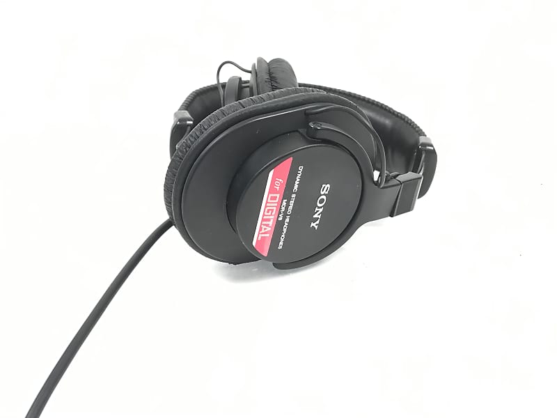 Sony MDR-V6 Over the Ear Headphones - Black | Reverb