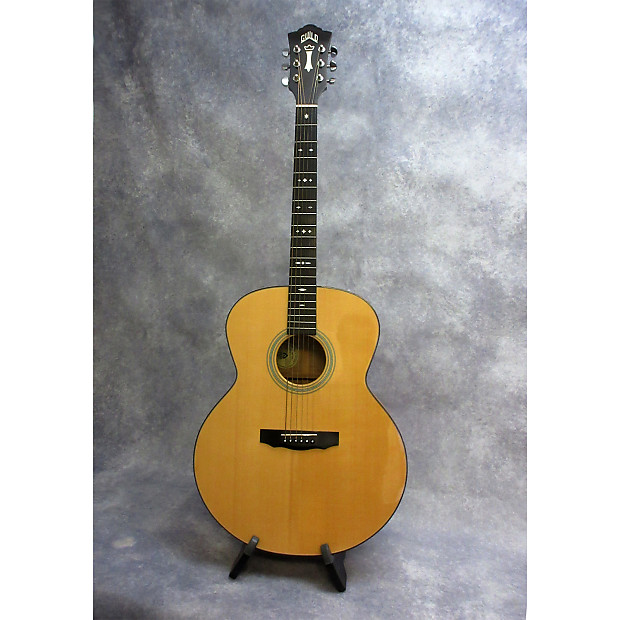 Guild GAD-JF30 Acoustic Guitar w/Case Natural Finish | Reverb