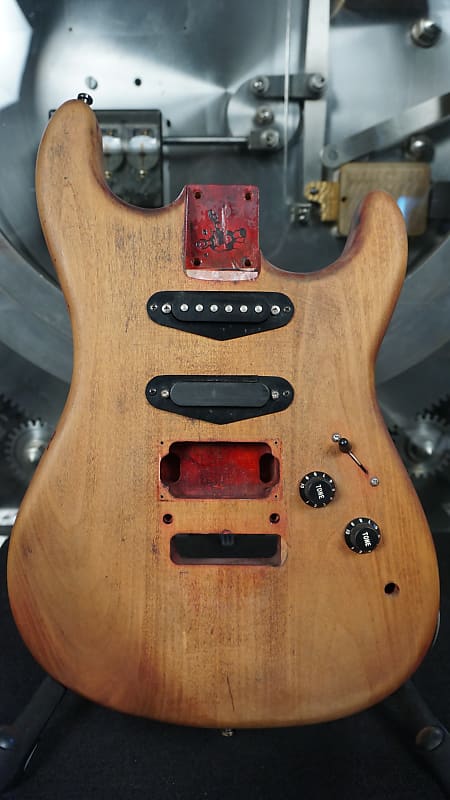 Warmoth Mahogany Stratocaster Body HSS - Natural | Reverb