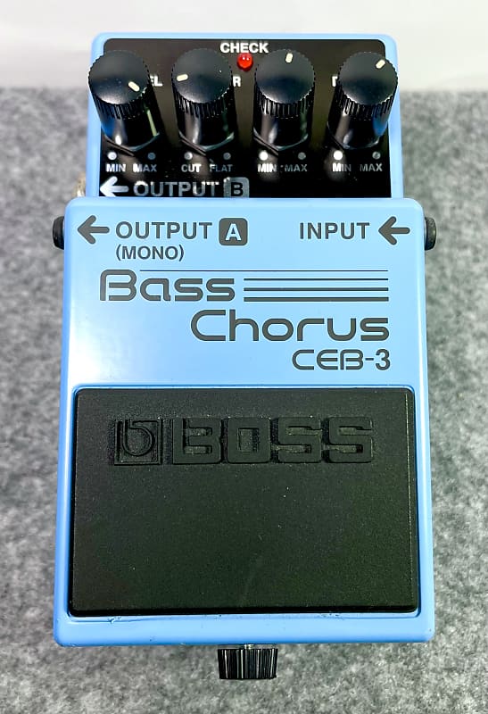 Boss CEB-3 Bass Chorus (Dark Gray Label) 2001 - Present - | Reverb