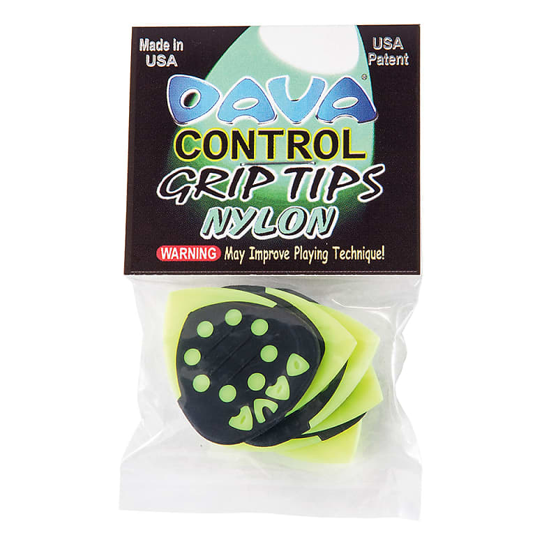 Dava 'Grip Tip' Nylon Picks ~ 6 Pack | Reverb UK