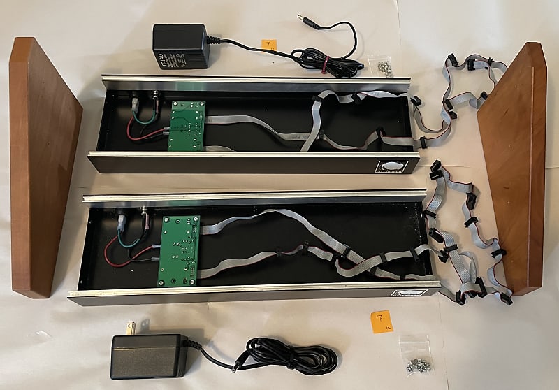 2 (two) Pittsburgh Modular Cases - Cell 90 2010s - Black with | Reverb