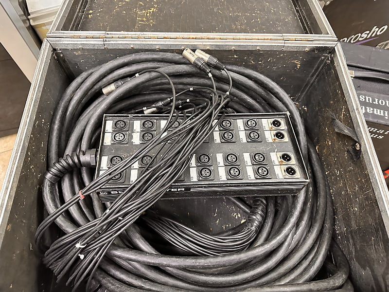 ProCo Stagemaster 100' 24x4 Snake w/XLR Returns in Road Case | Reverb