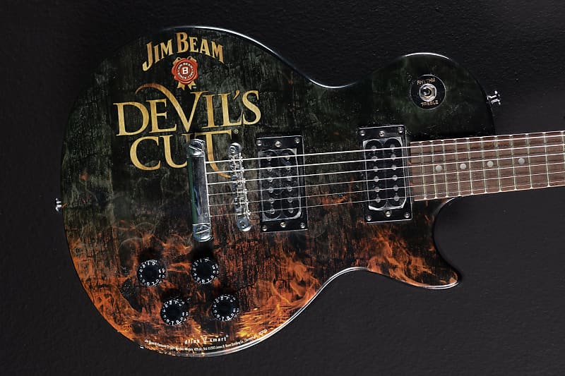 Jim Beam Jim Beam Devil's Cut Promotional Guitar, Recent | Reverb