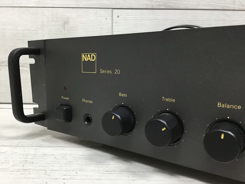 NAD Series 20 1020 PreAmp Amplifier Recently Tested A-OK | Reverb