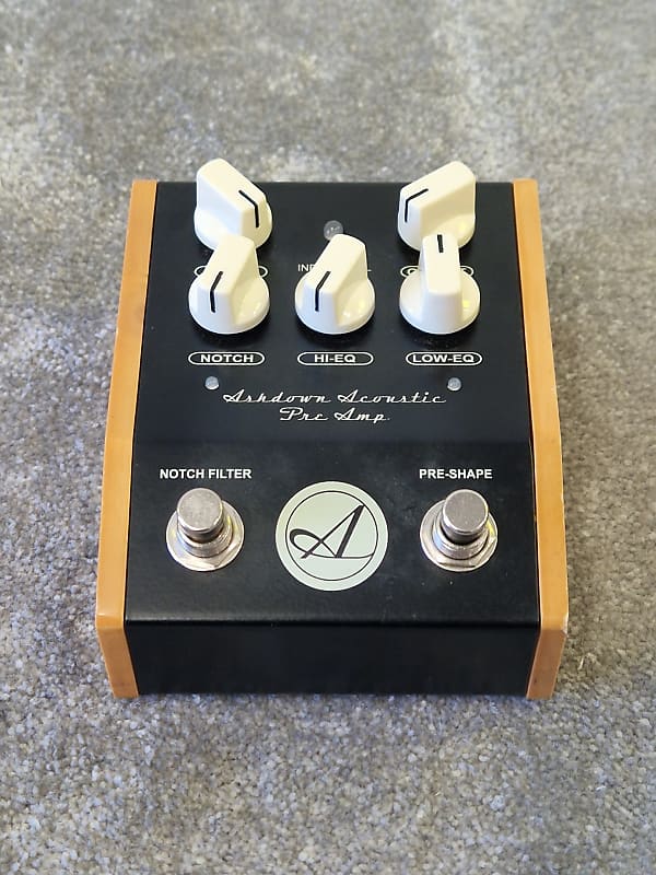 Ashdown Acoustic Preamp Pedal – Notch Filter, Pre-Shape, | Reverb