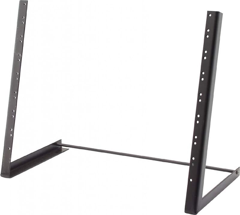 Angled 19"/ 8U rack desktop stand, for audio equipment | Reverb