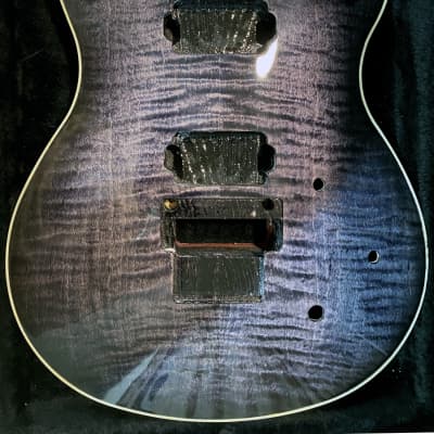 Warmoth VIP - CARVED TOP - CHAMBERED guitar BODY Swamp Ash | Reverb