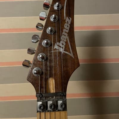 Ibanez RG770fm 1990 - Flame Maple with Custom Neck | Reverb