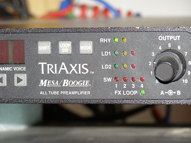 Mesa Boogie Triaxis Pre Amp late 90s Black | Reverb