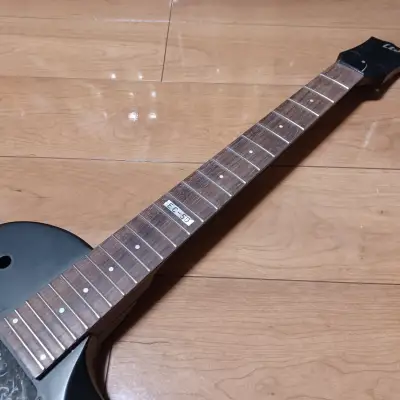 ESP Ltd Eclipse Satin Black Les Paul Type Shape | Reverb