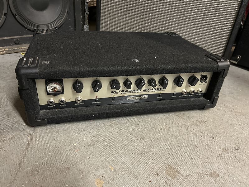 Behringer Ultrabass BX4500H 450 Watt Bass Head | Reverb
