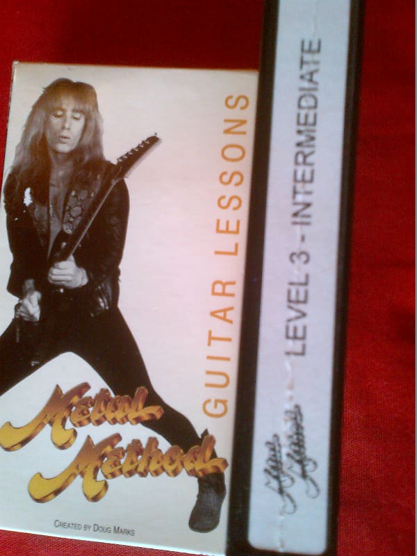 Metal Method Doug Marks Level 3 - intermediate VHS guitar | Reverb UK