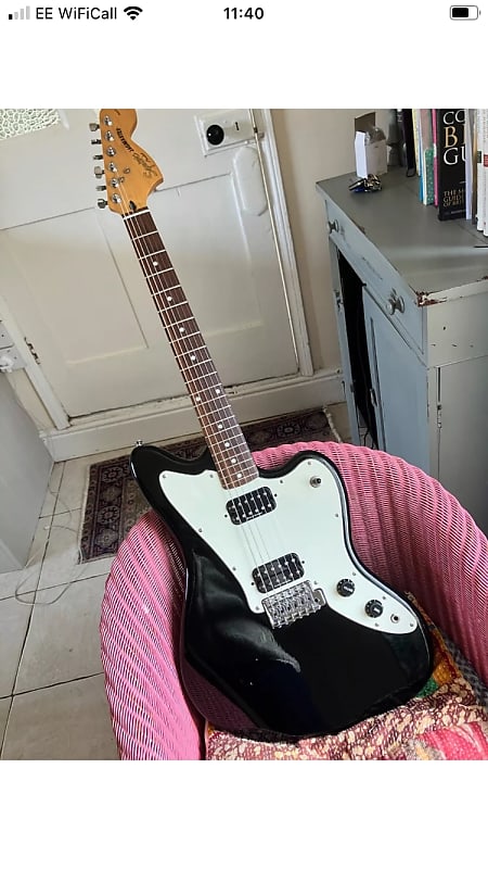 Squier Jagmaster 2000 - Black | Reverb