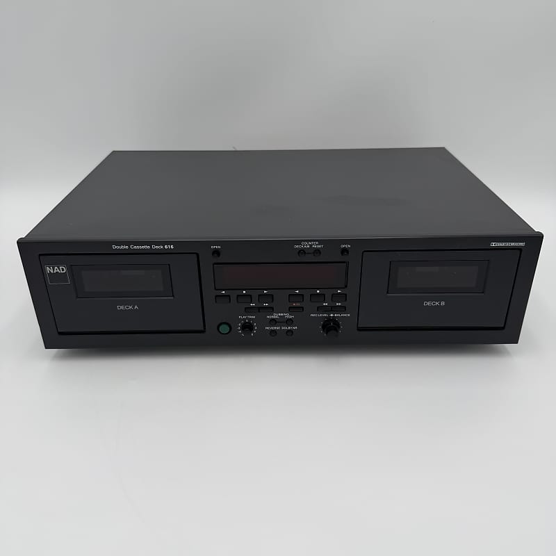 NAD 616 Cassette Tape Dual Deck in excellent condition | Reverb