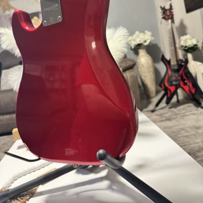 Starcaster Stratocaster Mini 2008 - Red sparkles | Reverb
