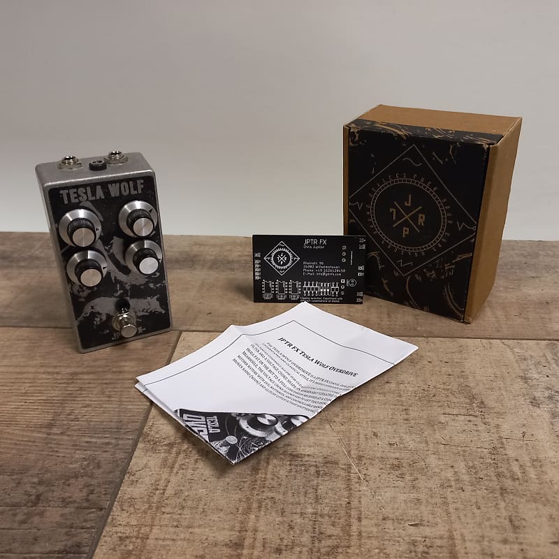 JPTR-FX Tesla Wolf boutique distortion effect pedal | Reverb